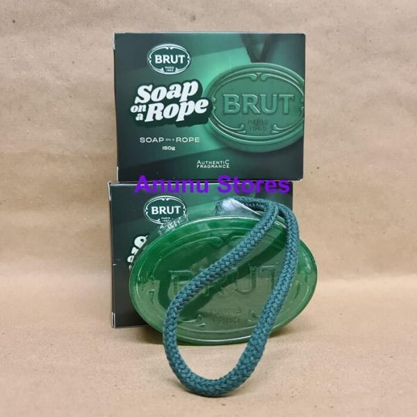 Brut Soap on a Rope Original 150g x 2
