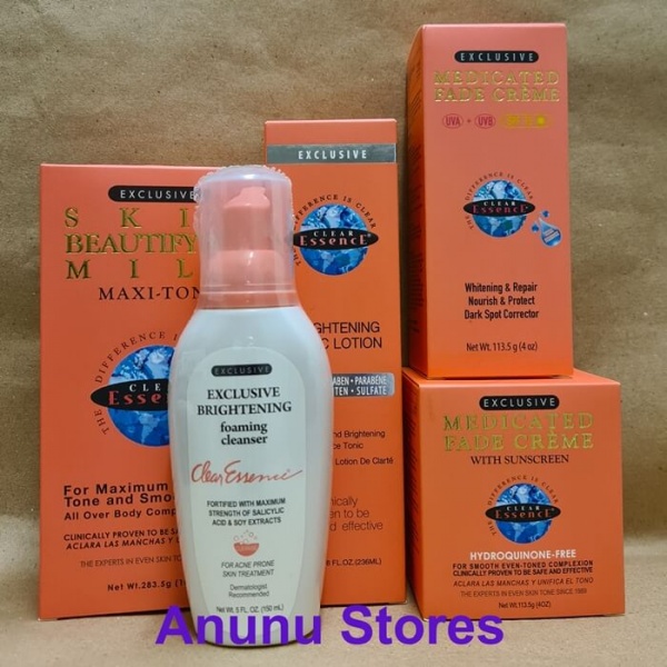 Clear Essence Platinum Skin Products