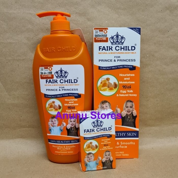 Fair Child Natural & Moisturising with Amino Acids & Multivitamins Body ...