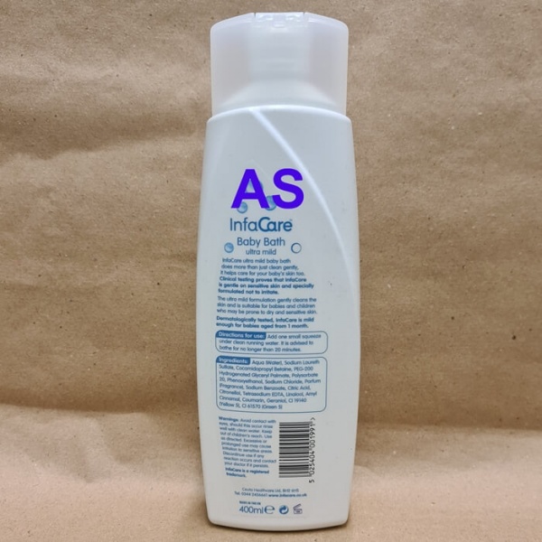 Infacare Baby Bath Ultra Mild 400ml