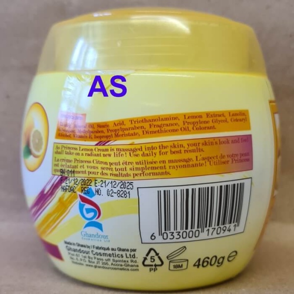 Princess Lemon Paa Face and Body Products