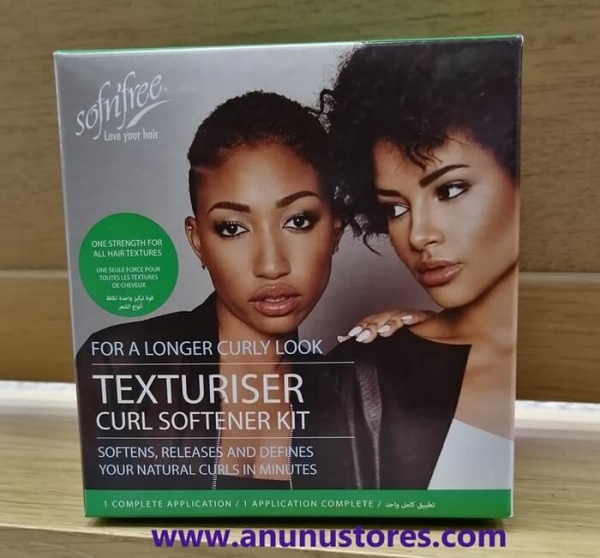 BioCare Curls & Naturals Texturizer Hair Softener Kit