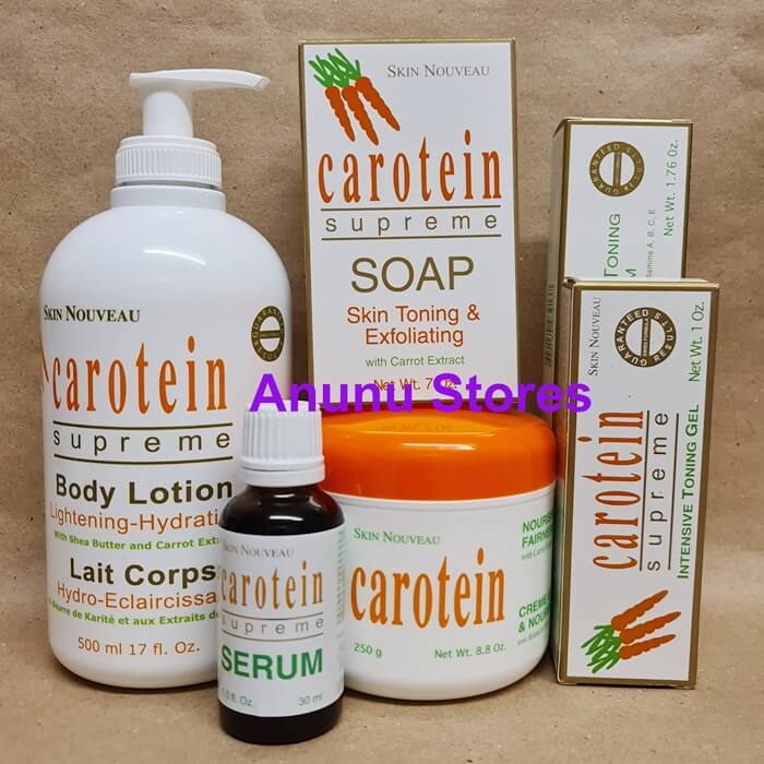 Skin Nouveau Carotein Products