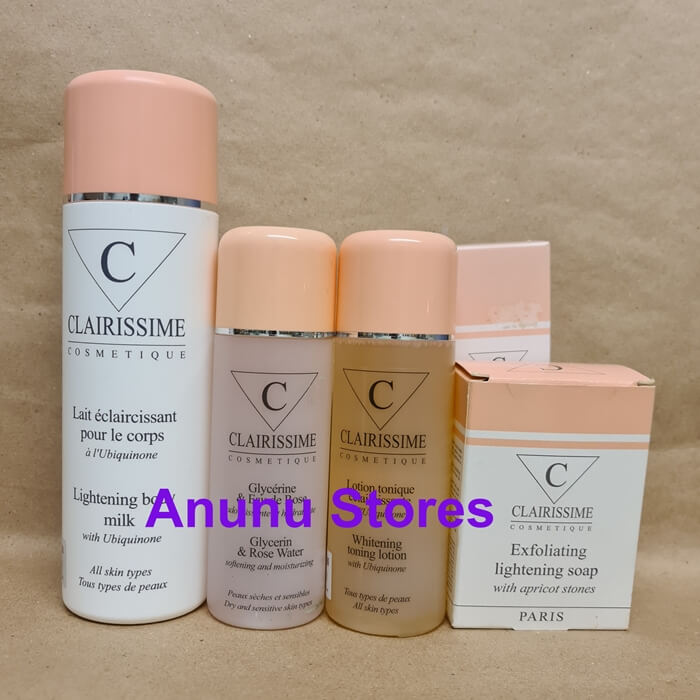 Clairissime Lightening Body Products Peach