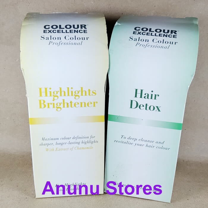 Colour Excellence Hair Detox or Highlights Brightener For Highlights On ...