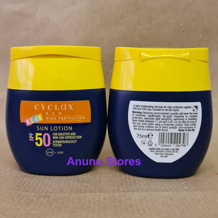 Cyclax Sun Kids Sun Protection Lotion SPF50 75ml