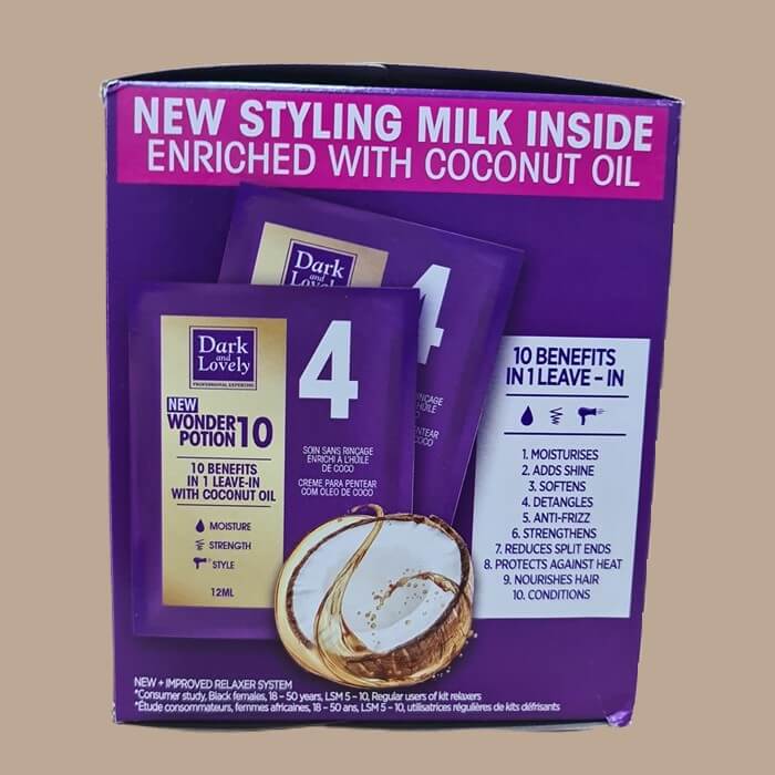 Dark & Lovely No Lye Moisture Plus Hair Relaxer Kits