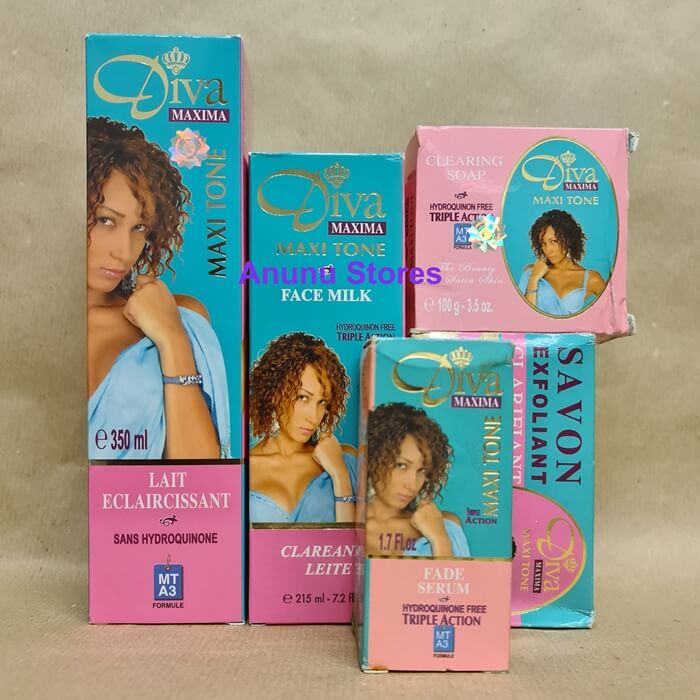 Diva Maxima Maxi Tone Triple Action Hydroquinone Free Skin Products