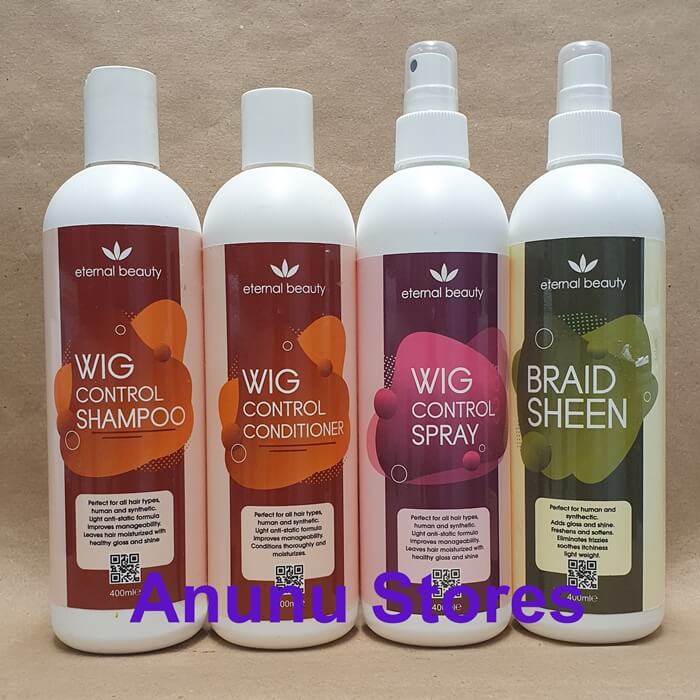 Eternal Beauty Wig Control Products - For Human & Synthetic Wigs