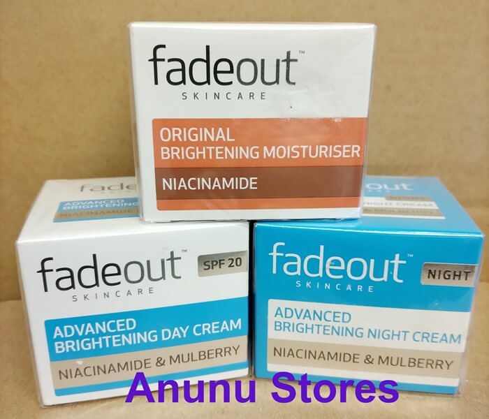 Fade Out Advanced Even Skin Tone Creams