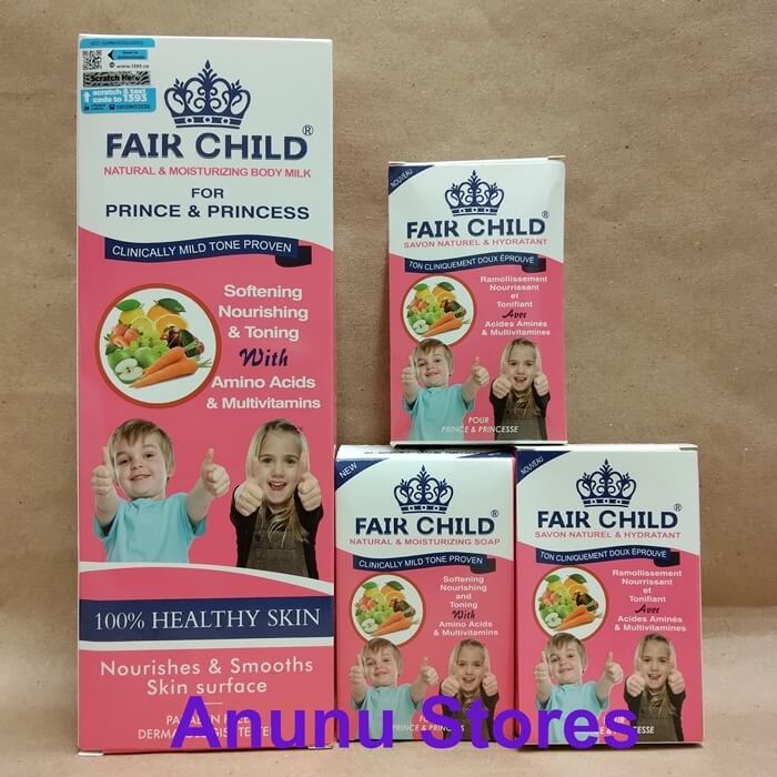 Fair Child Natural & Moisturising with Amino Acids & Multivitamins Body ...