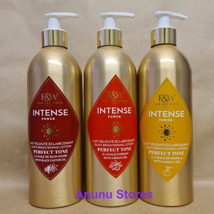 F & W Intense Power Lotions - 500ml