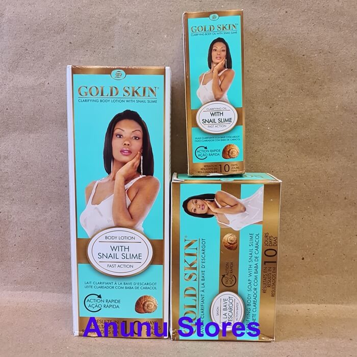 GOLD SKIN Clarifying Body Lotion with snail slime Products