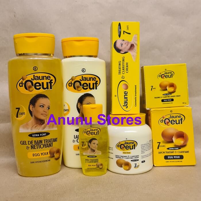 Jaune D'oeuf Egg Yolk Body Treating And Clarifying Products
