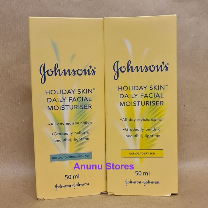Johnson's Holiday Skin Daily Facial Moisturiser - 50ml