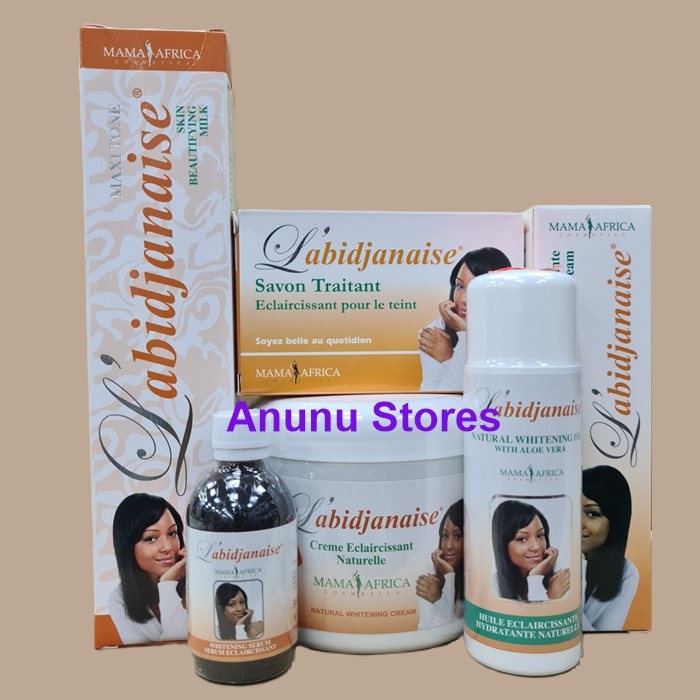 Mama Africa LAbidjanaise Natural Whitening Cream Jar - 450ml