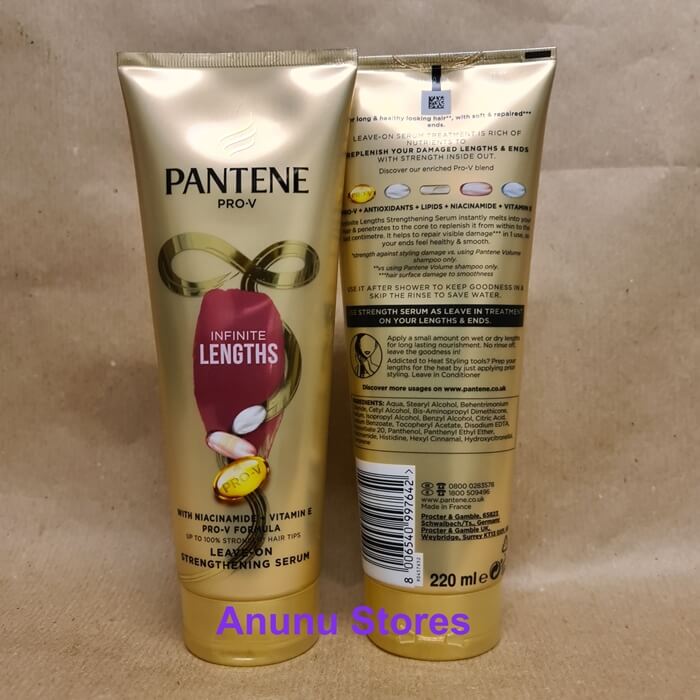 Pantene Pro-V Infinite Lengths Strength Leave in Serum 220ml