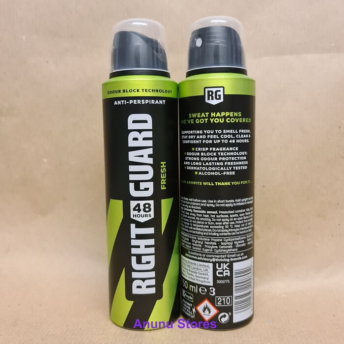 Right Guard Fresh 48H Anti-Perspirant 150ml
