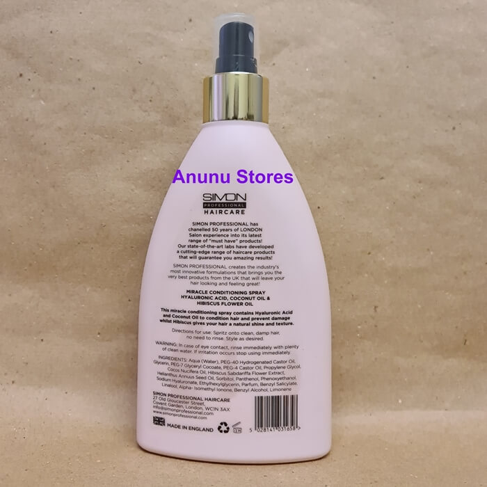 Simon Professional Haircare Miracle Conditioning Spray - 250ml