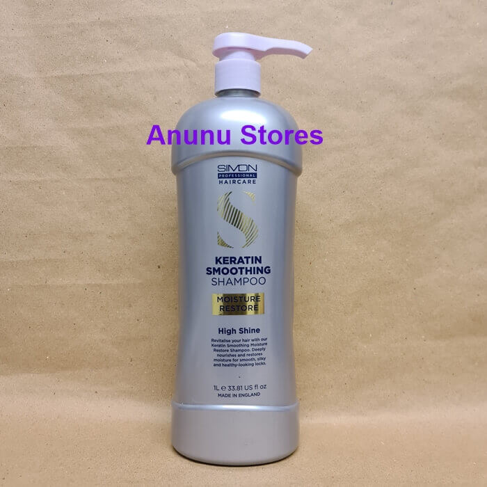 Simon Professional Haircare Keratin Smoothing Shampoo - 1 Litre