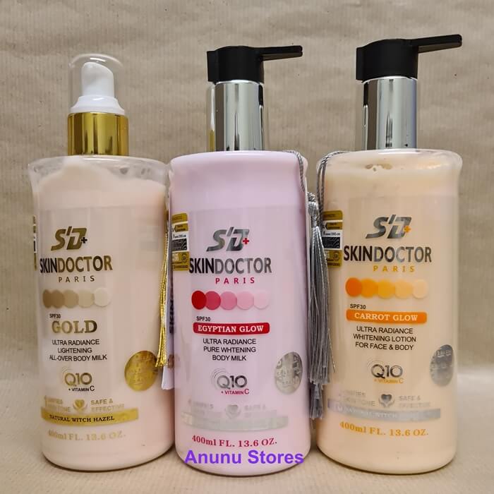 Skin Doctor Paris Body Brightening Lotions