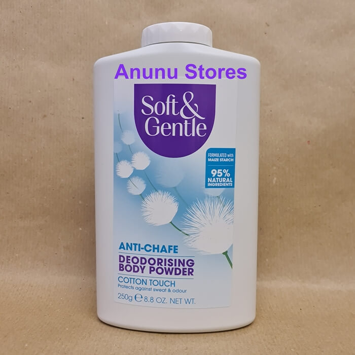 Soft & Gentle Cotton Touch Deodorising Body Powder 250g