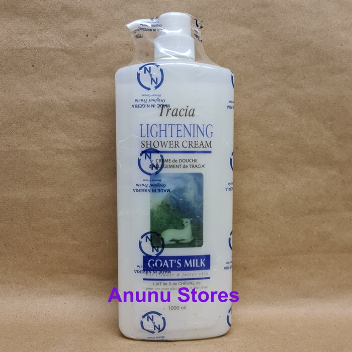 Tracia Goats Milk Skin Lightening Shower Cream - 1000ml